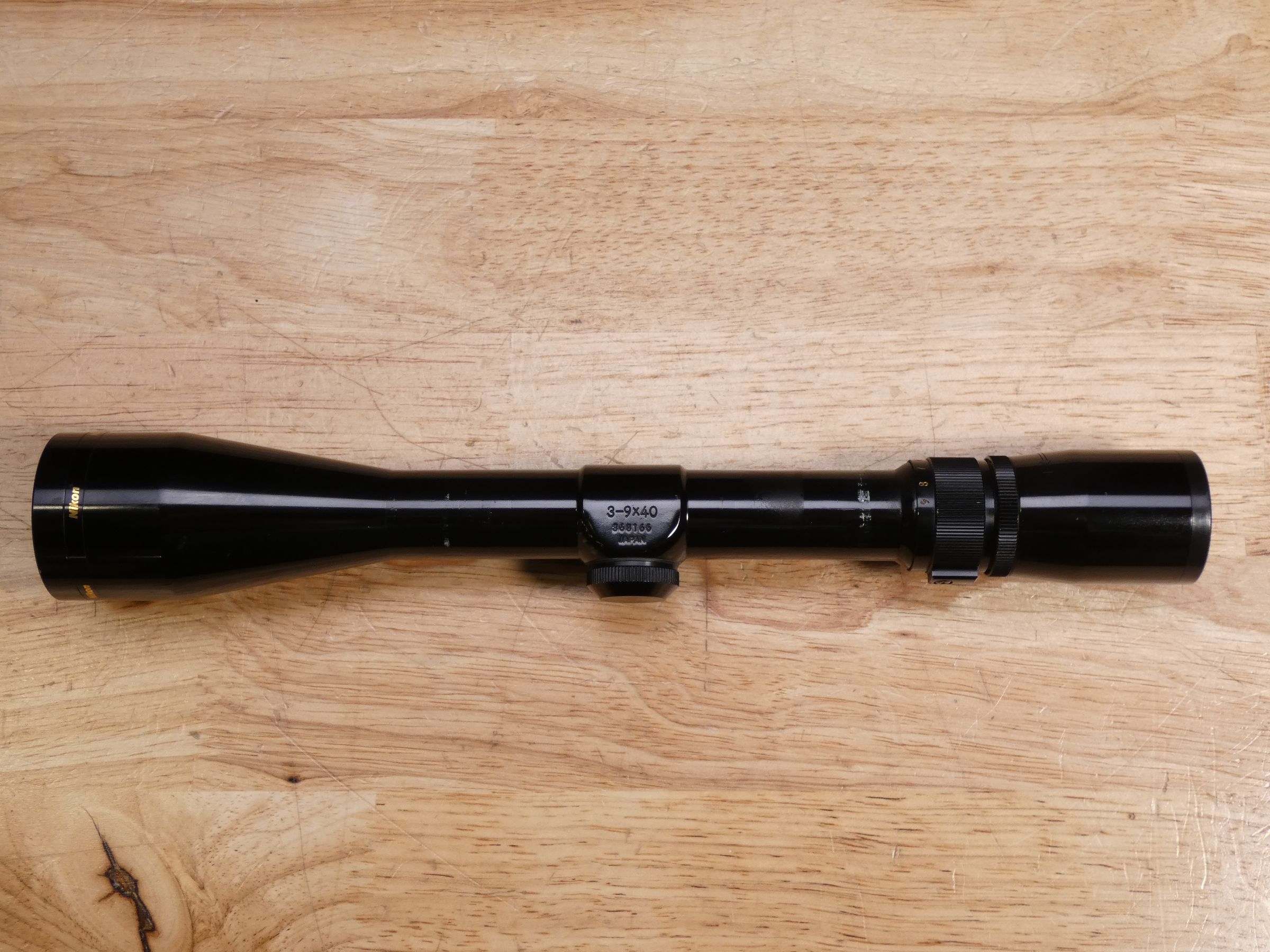 Nikon 3-9x40mm - Variable Rifle Scope - Japan - O - Gun Scopes at ...