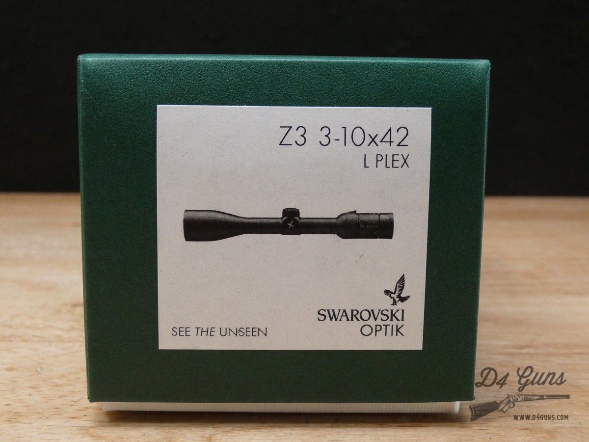 Swarovski Z3 3-10x42 Riflescope w/ Wilson Combat Mount & More - O - Gun ...