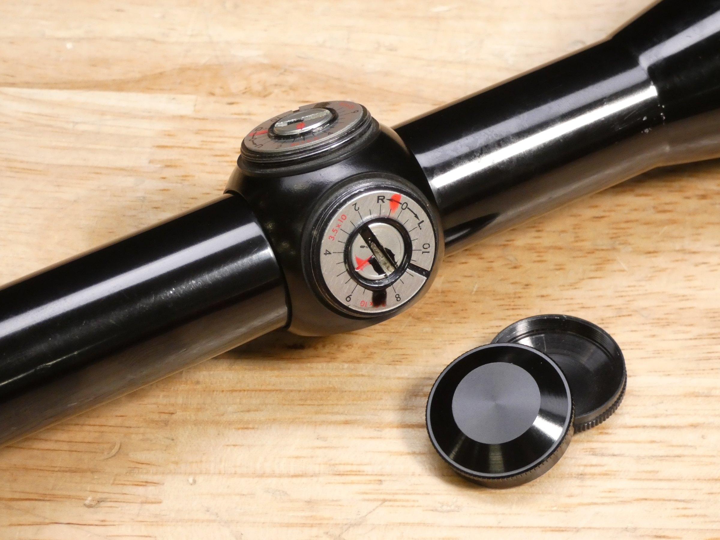 Leupold Vari-X-III 3.5x10 Rifle Scope - American Glass - O - Gun Scopes ...