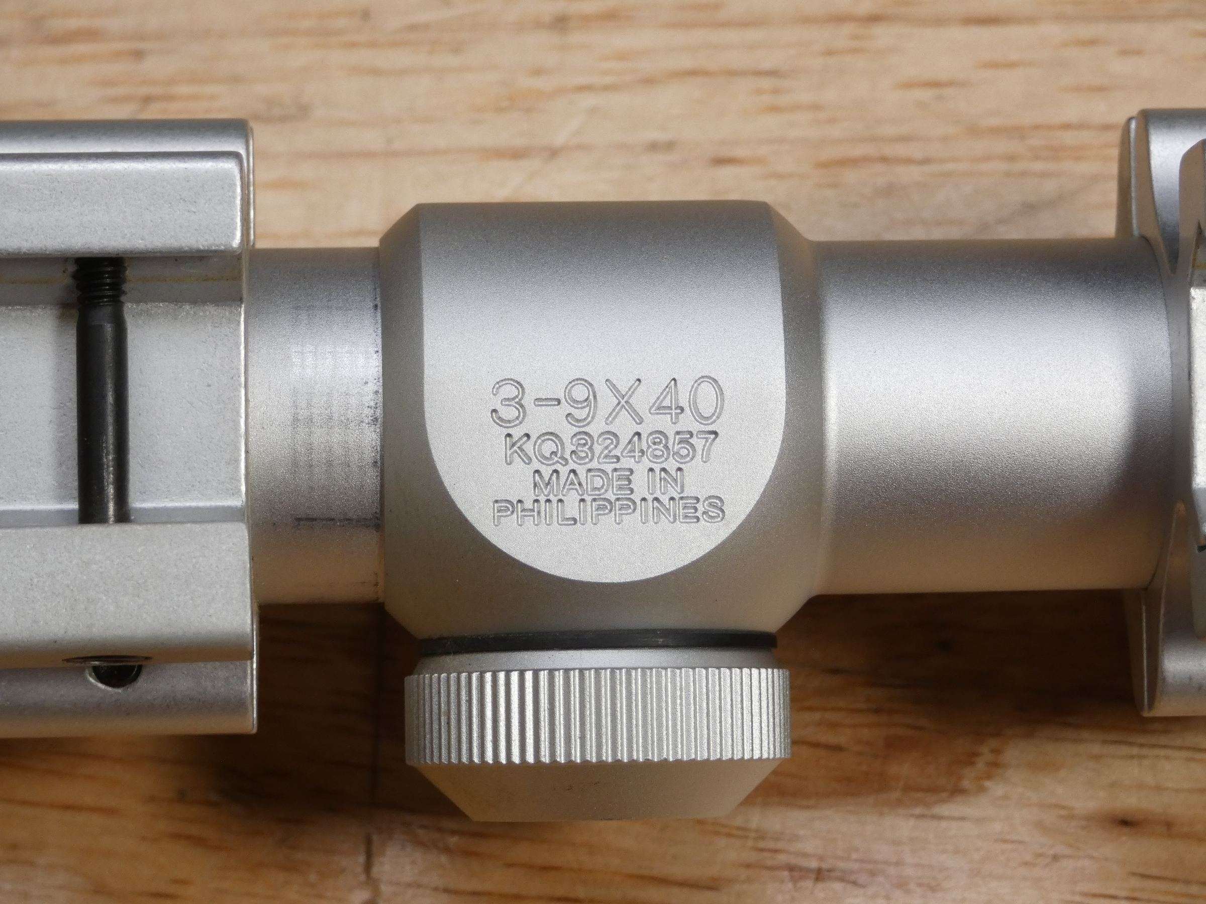 Nikon ProStaff 3-9X40 Rifle Scope - Matte Silver - w/ Rings! - O - Gun ...