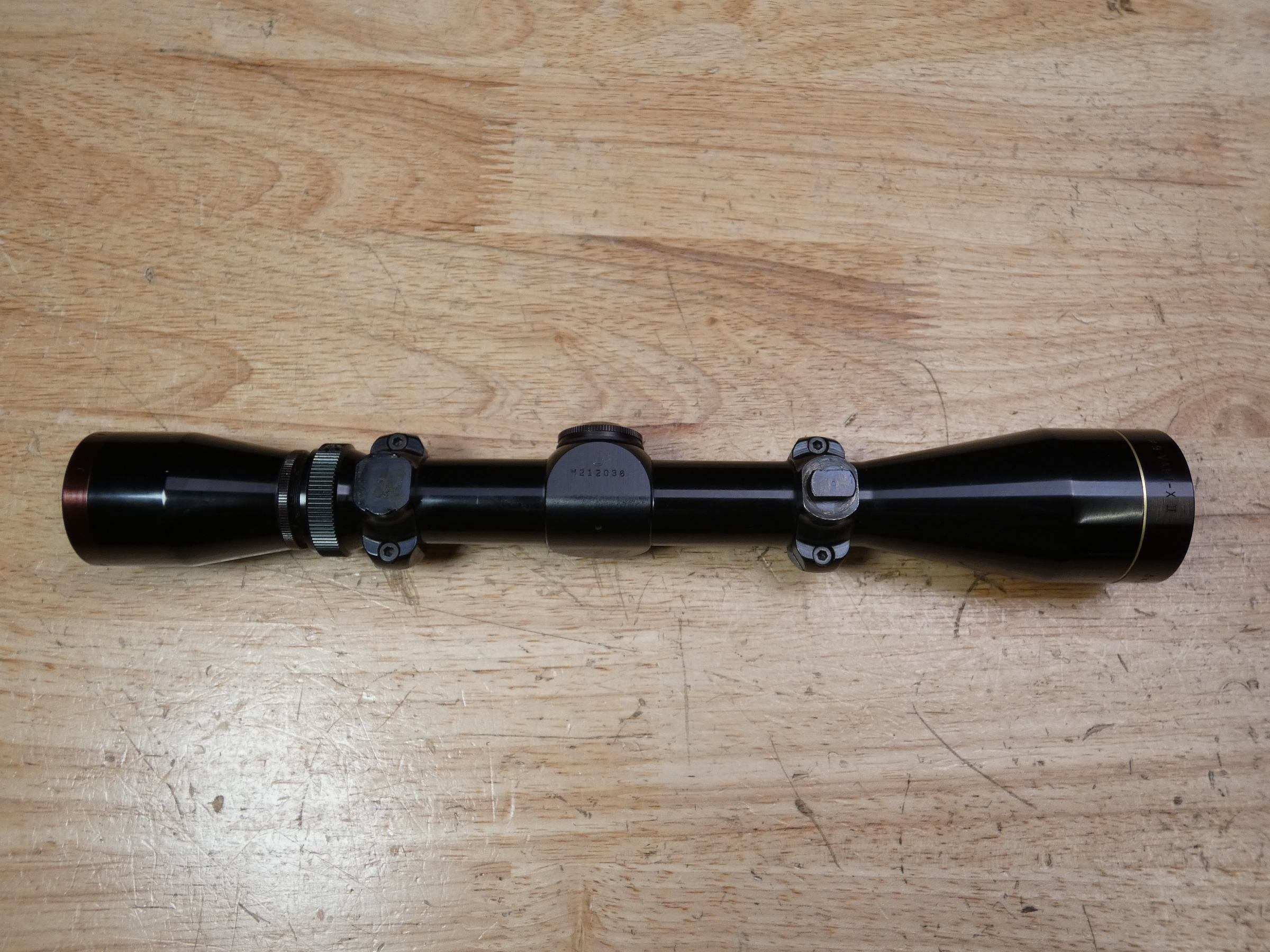 Leupold Vari-X II 3x9 Rifle Scope - w/Rings! - O - Gun Scopes at ...