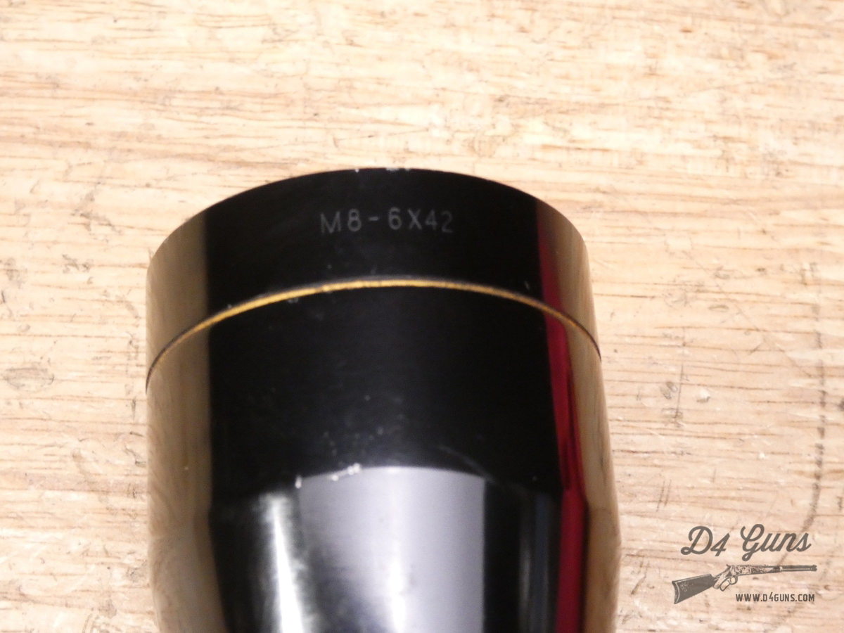 Leupold M8 - 6X42 Rifle Scope - O - Gun Scopes at GunBroker.com ...