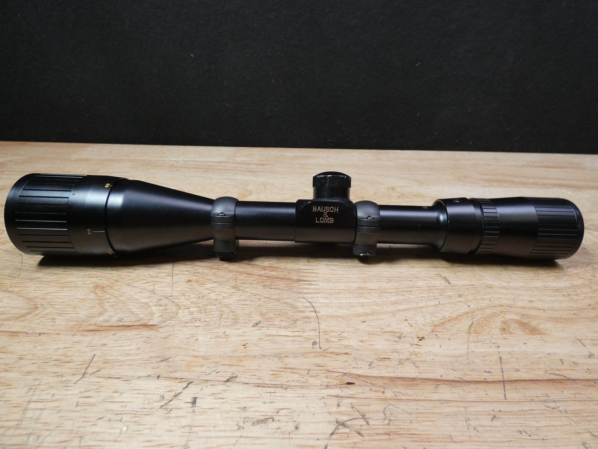 Bausch & Lomb Balvar 12-32X40 Rifle Scope - w/Rings! - O - Gun Scopes ...