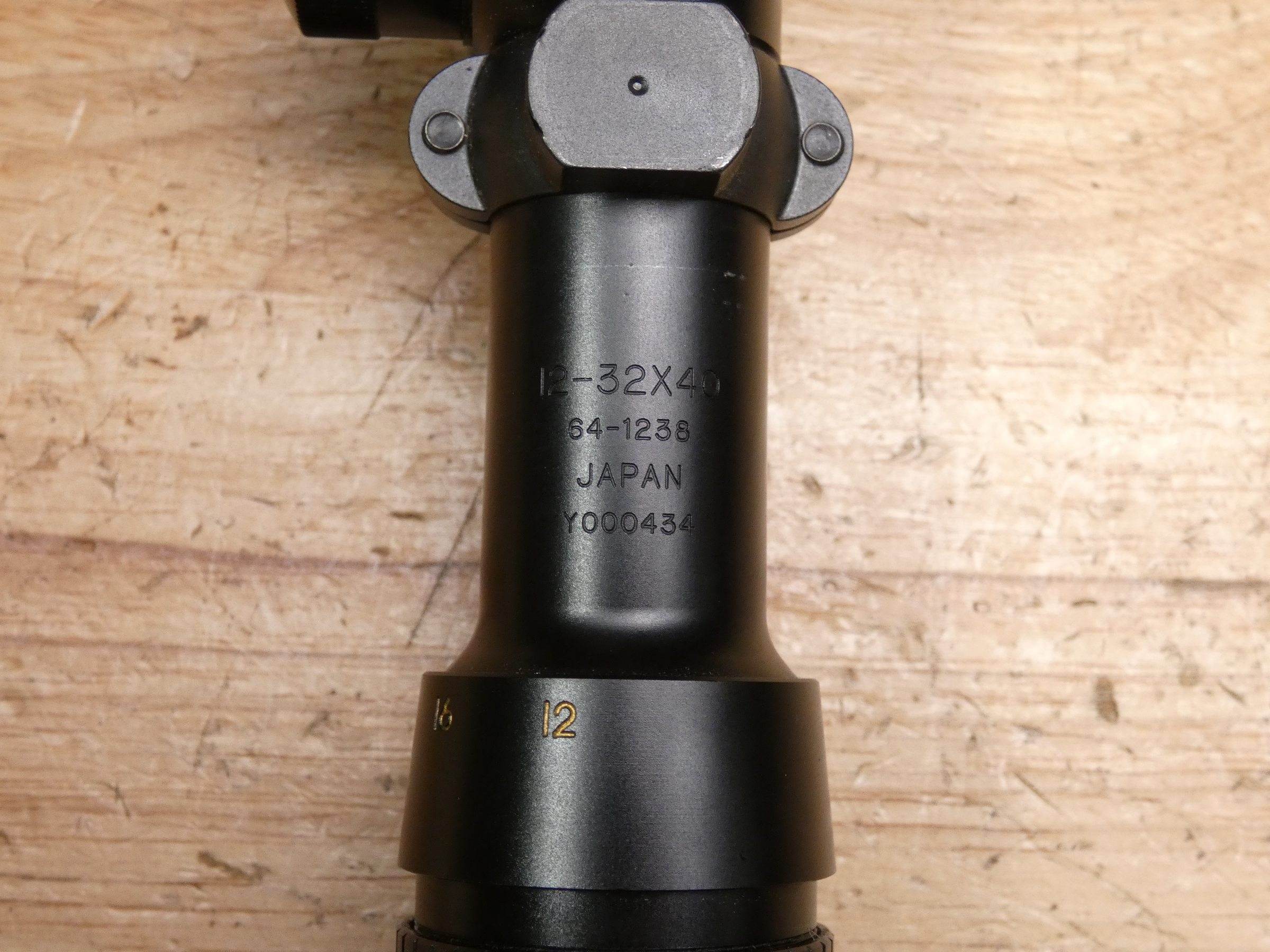 Bausch & Lomb Balvar 12-32X40 Rifle Scope - w/Rings! - O - Gun Scopes ...