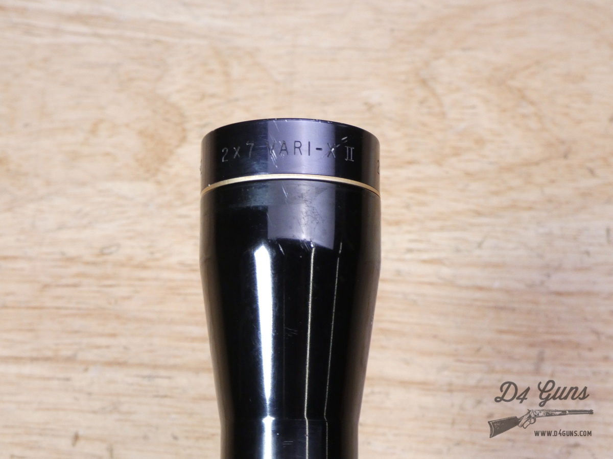 Leupold Vari-X II 2X7 Rifle Scope - Butler Creek Lens Caps Included ...