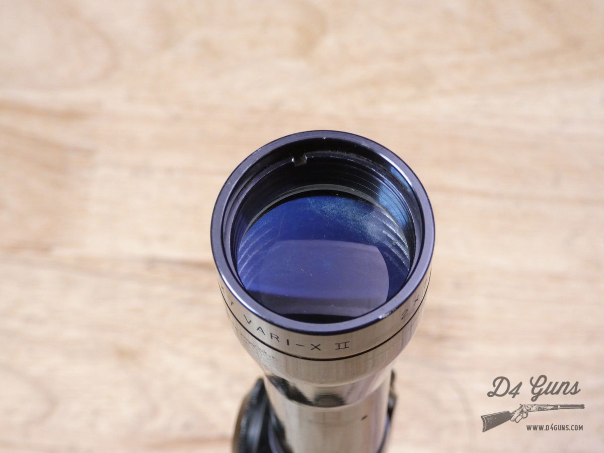 Leupold Vari-X II 2X7 Rifle Scope - Butler Creek Lens Caps Included ...