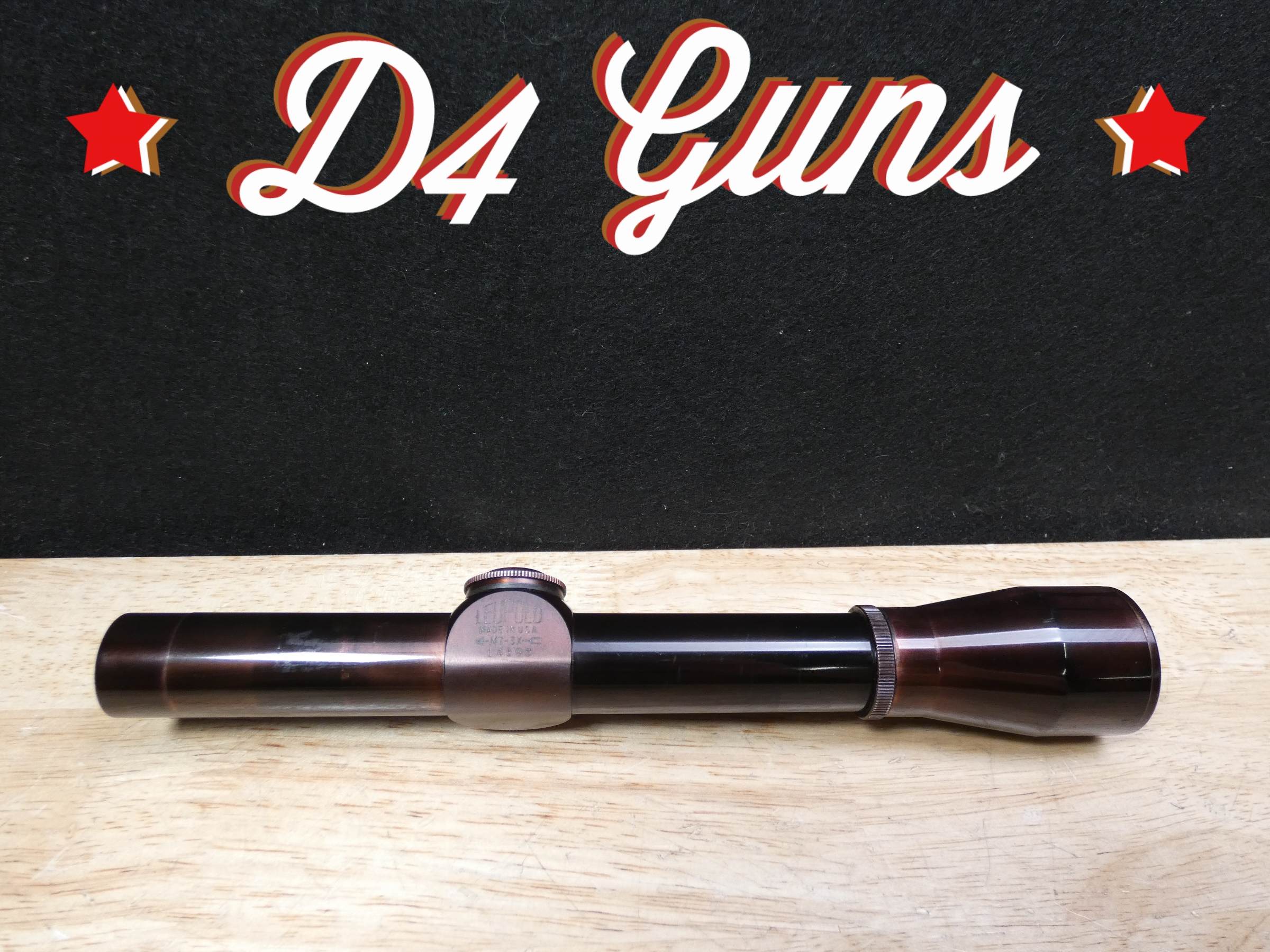 Leupold M7 - 3X Fixed Power Rifle Scope - Classic American Glass! - O ...