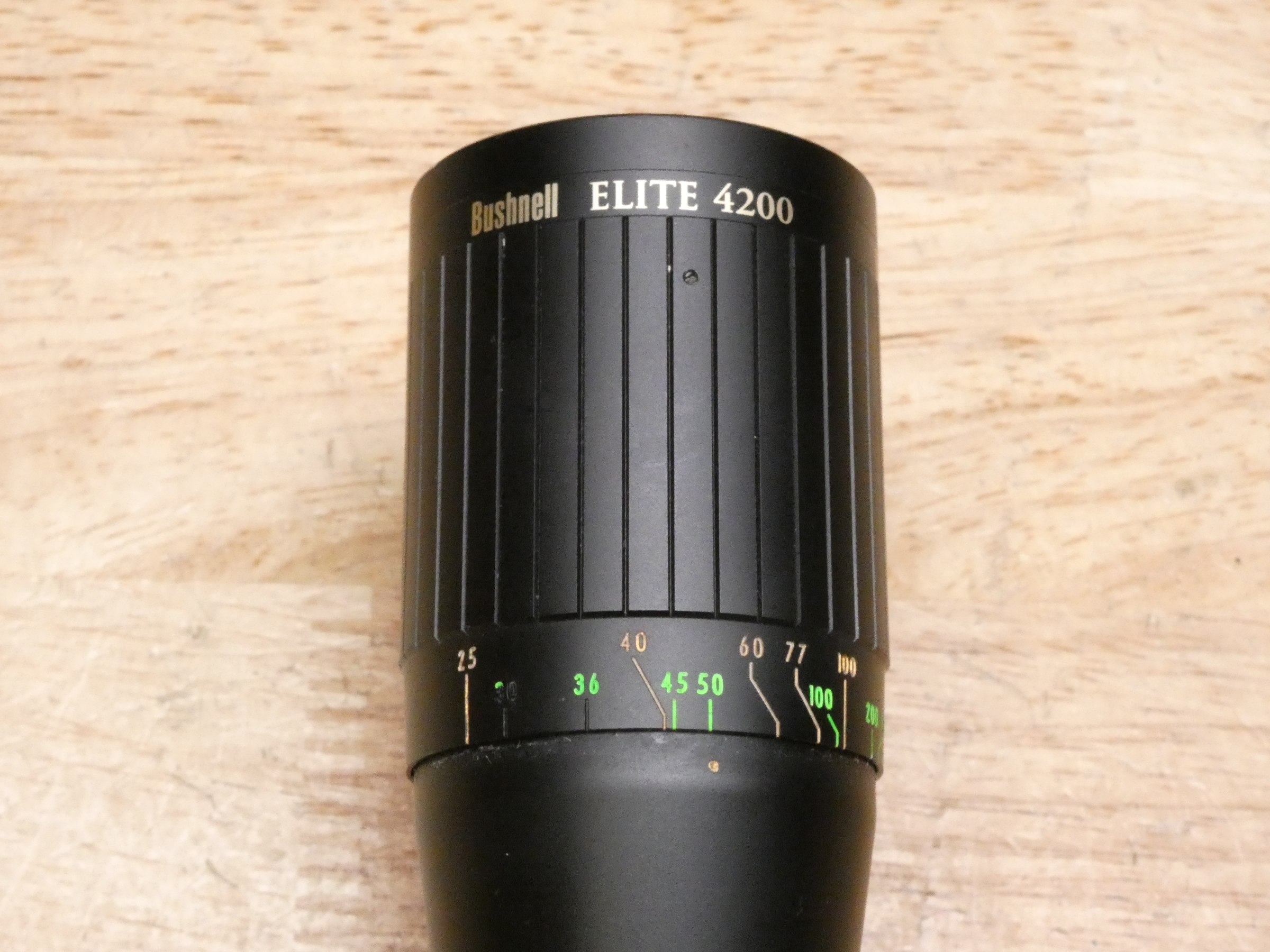 Bushnell Elite 4200 6-24X40 Rifle Scope - Rings Included! - O - Gun ...