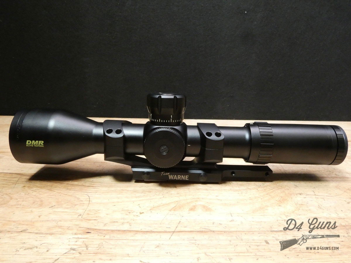 Bushnell Elite Tactical DMR 3.5-21X50 Rifle Scope - Warne Cantilever ...