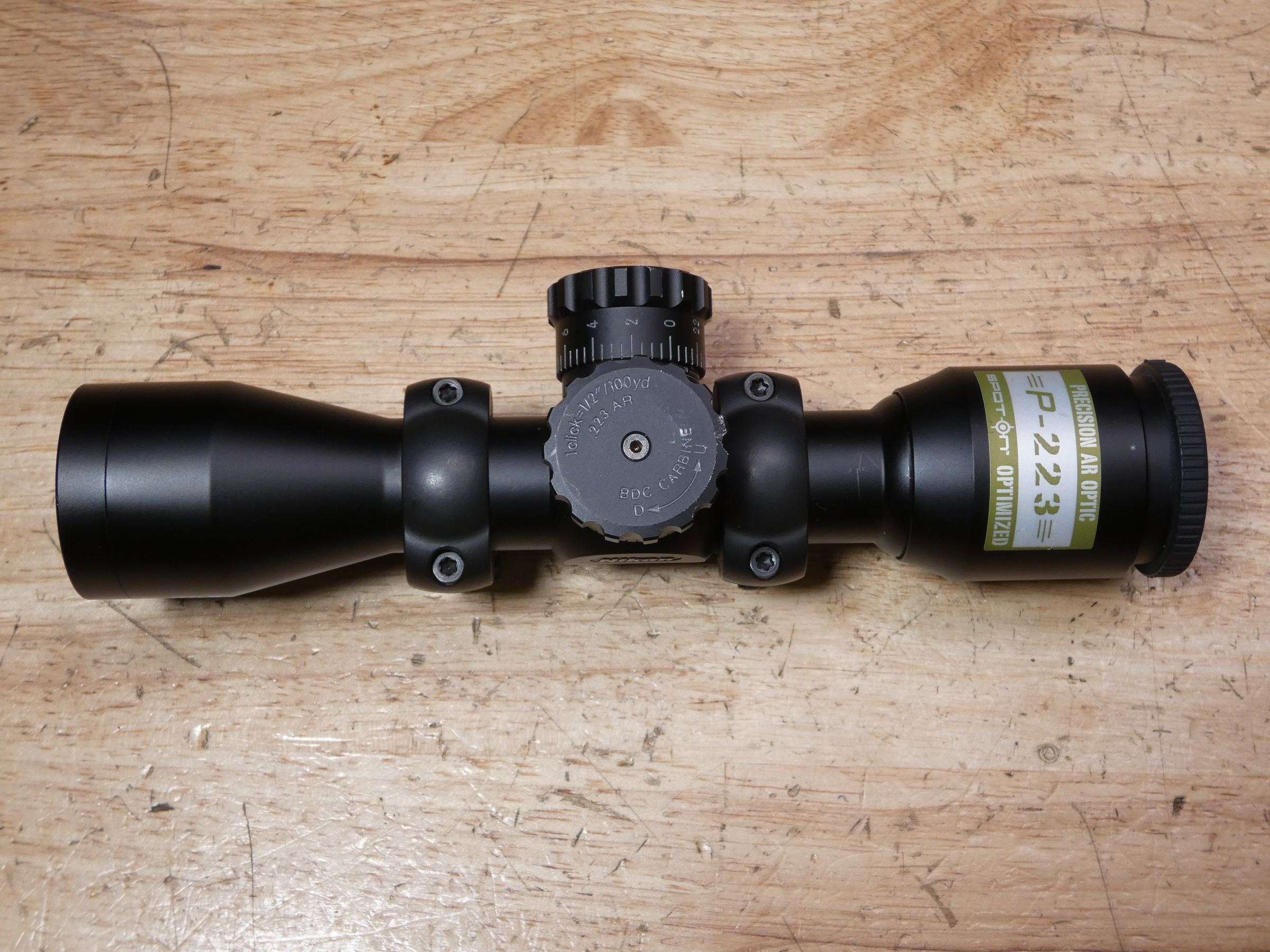 Nikon P-223 - 3X32 Rifle Scope - Rings Iincluded! - O - Gun Scopes at ...