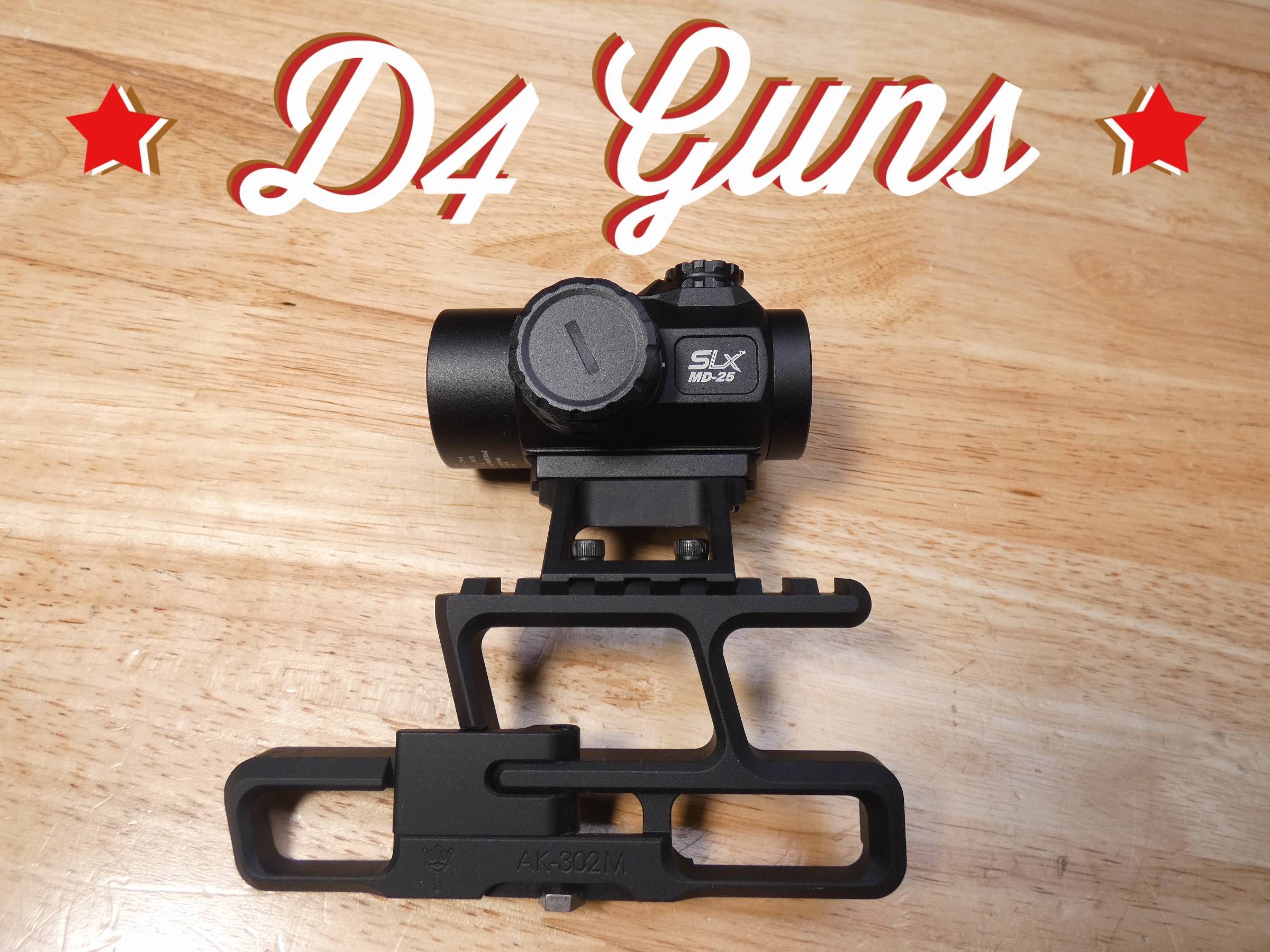 Primary Arms SLX MD-25 with RS Regulate AK mount – AK302-M- | D4 Guns