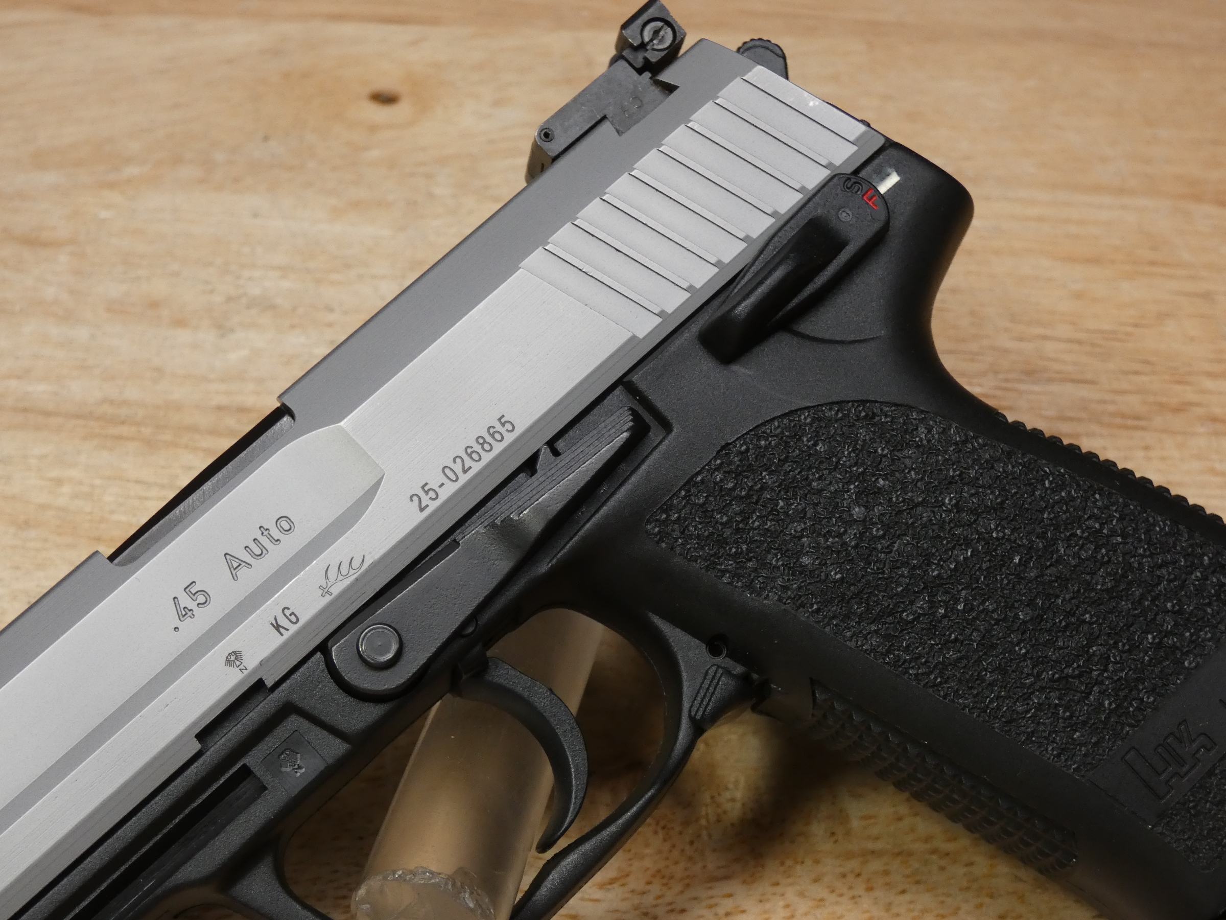 HK USP 45 Stainless - .45 ACP - H&K - Heckler & Koch - Ported Barrel - C - Semi Auto Pistols at ...