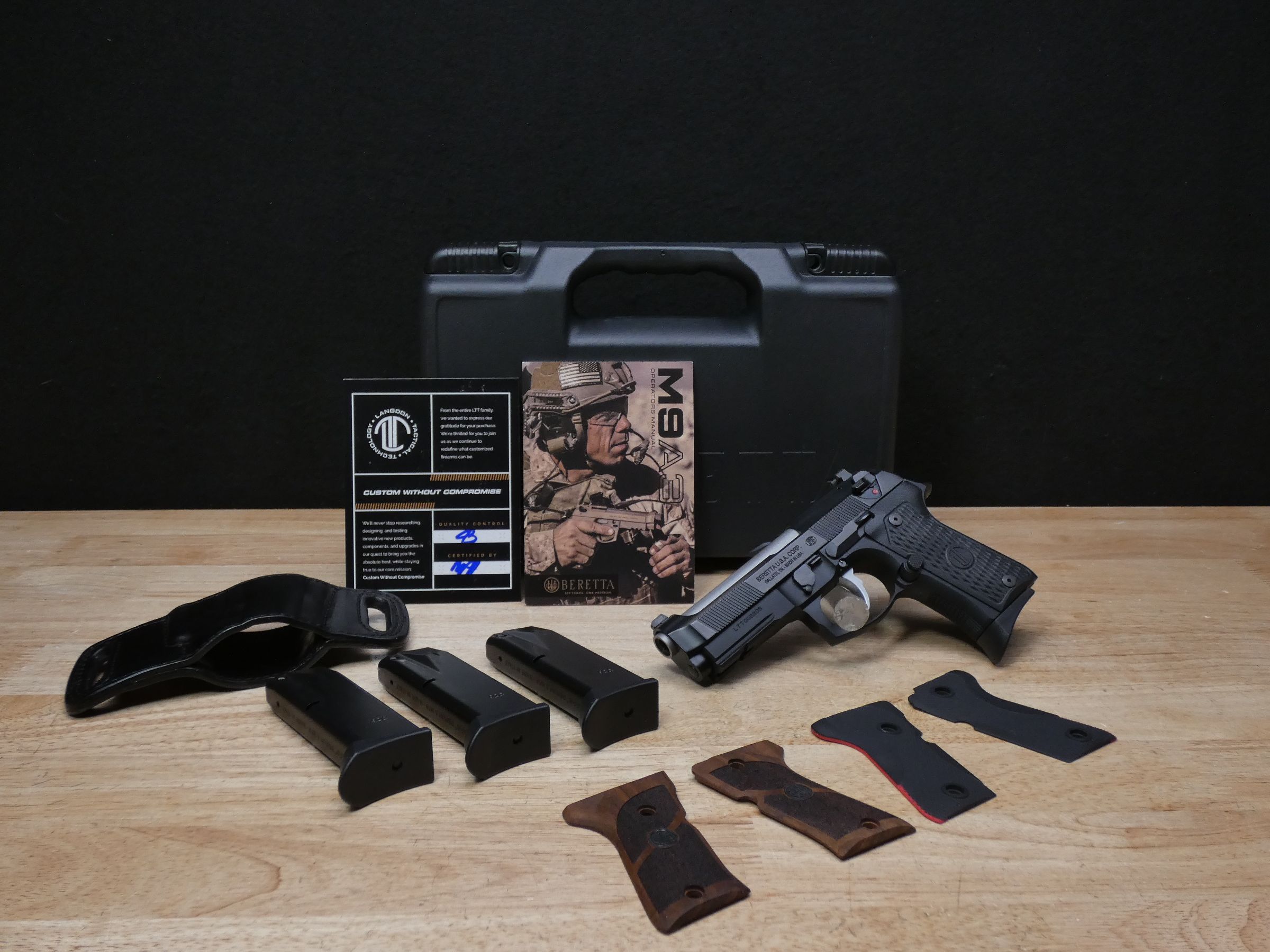 Langdon Tactical Beretta 92G Elite Compact - 9mm - LTT 92 - MANY EXTRAS ...