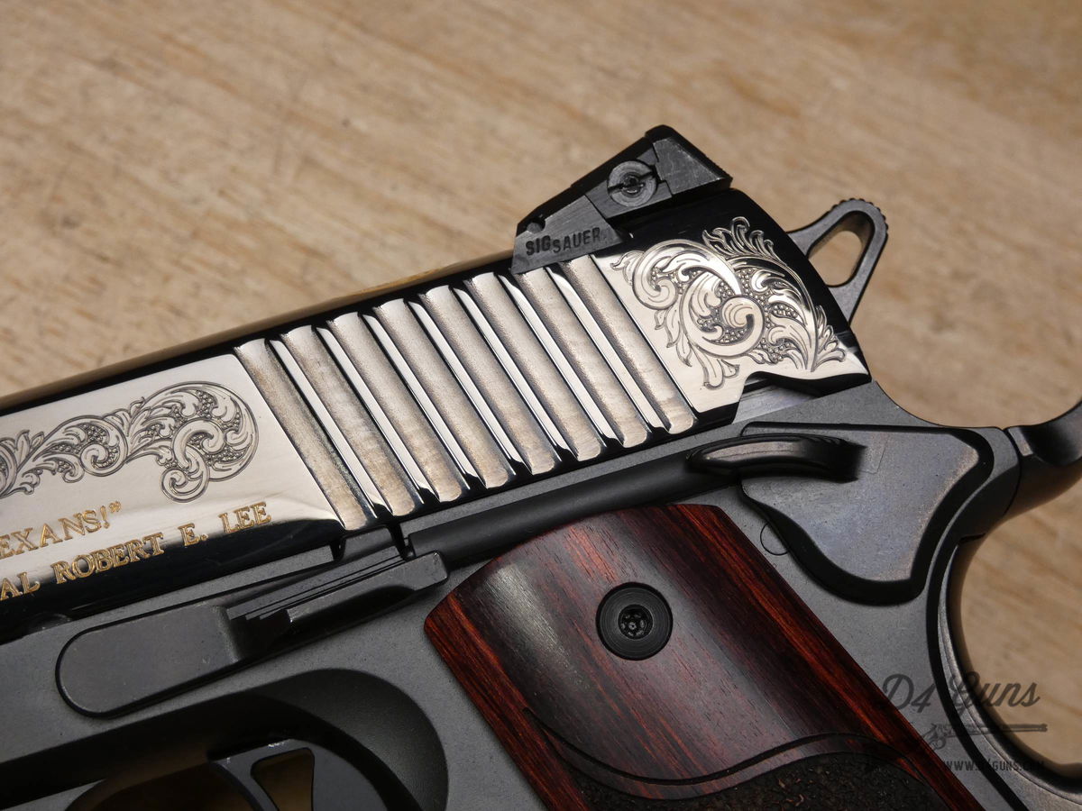 Sig Sauer 1911 Texas Gold Edition - .45 ACP - XLNT Condition LIKE NEW ...