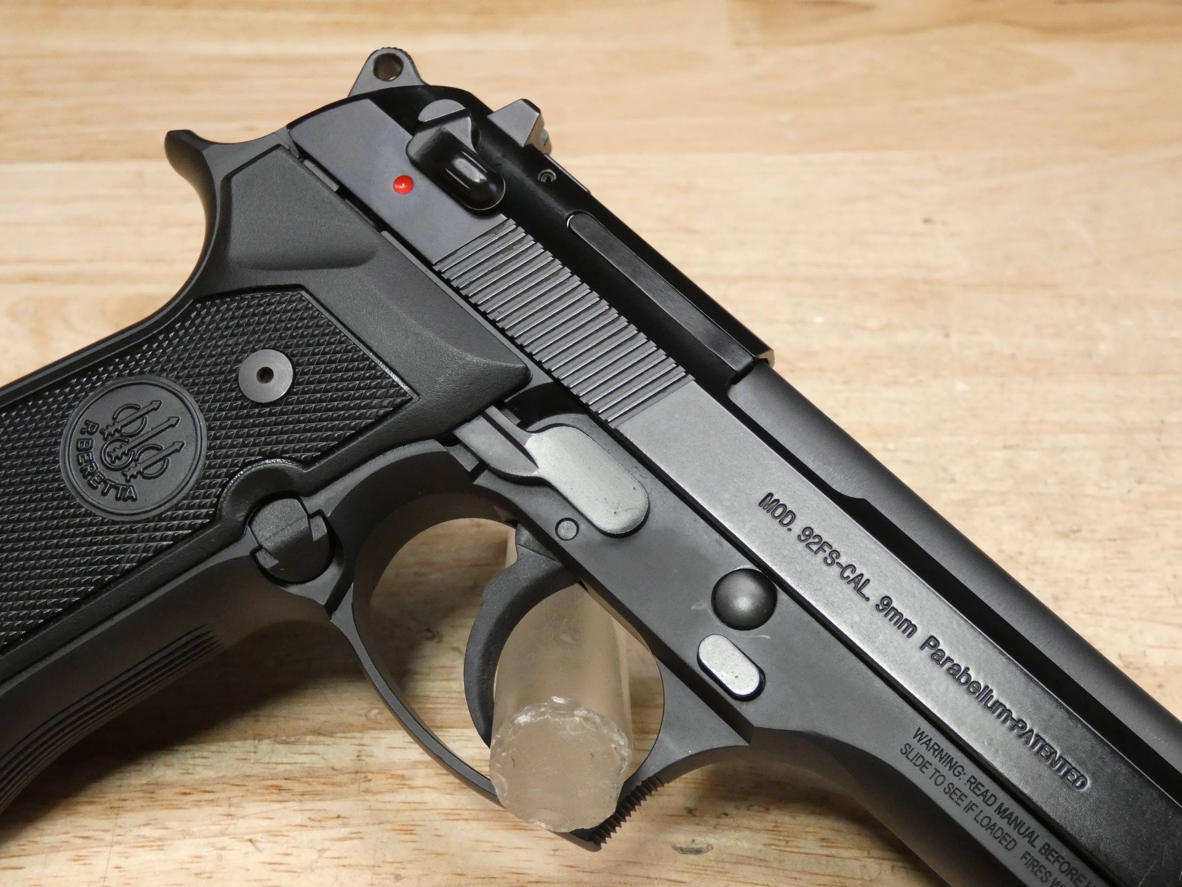 Beretta 92FS - 9mm - MFG 2021 - 92 FS - M9 - Case & 2 Mags - CA ...